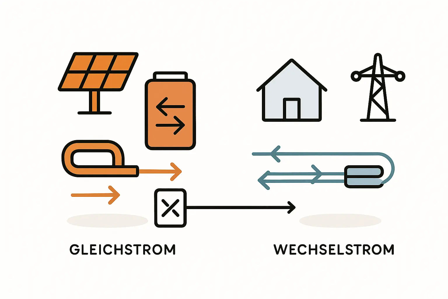 Gleichstrom & Wechselstrom: Das müssen PV-Besitzer wissen